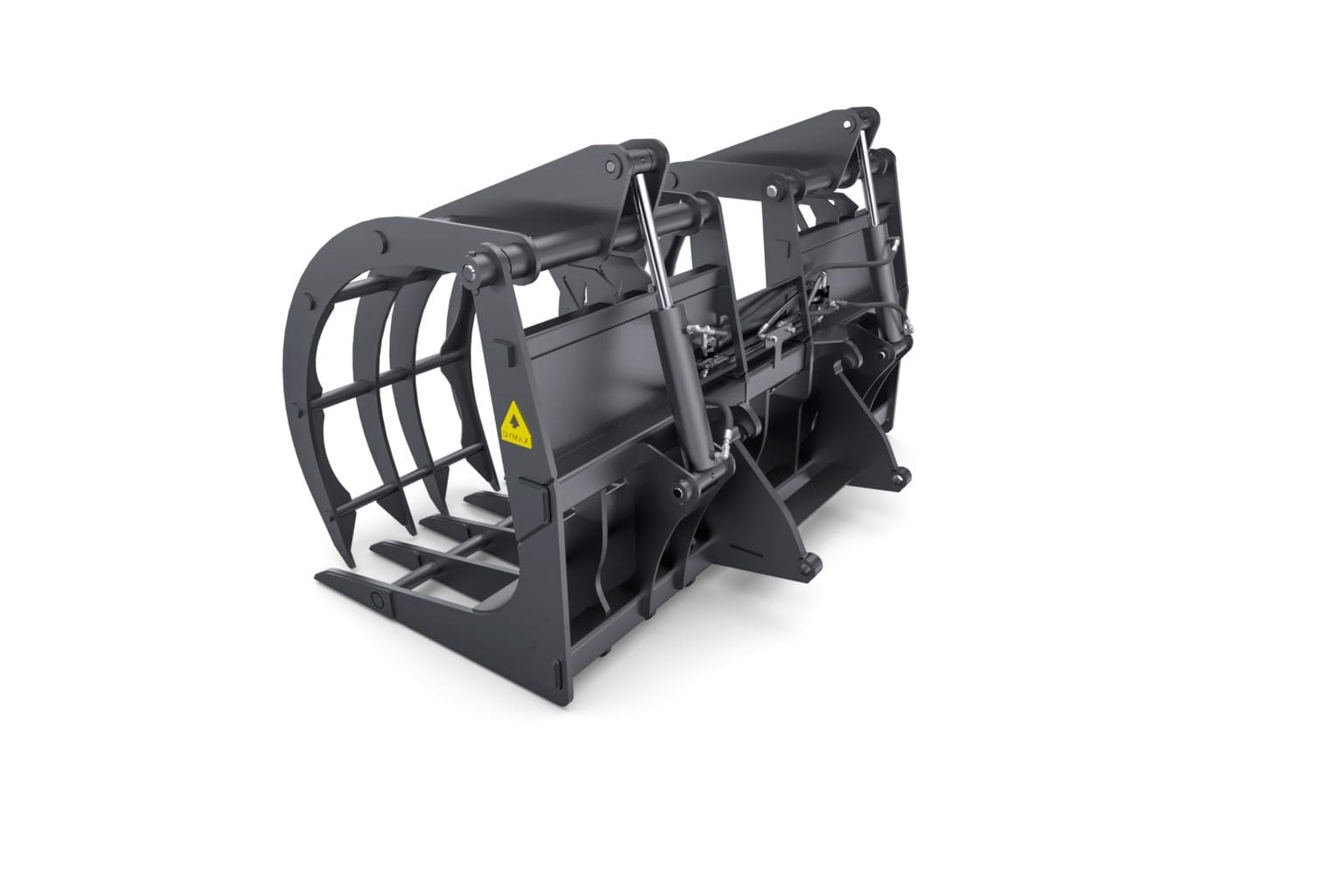 Refuse Grapple Rakes for Wheel Loaders | Dymax Attachments