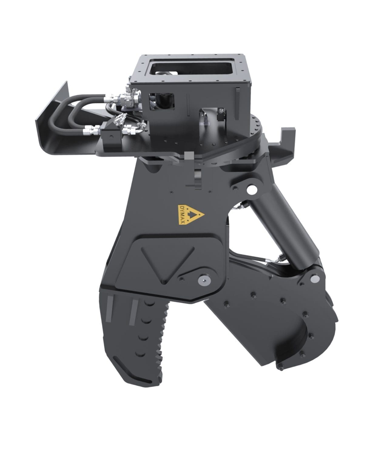 Rotating Tree Limb Shear for Excavators | Dymax Inc Attachments