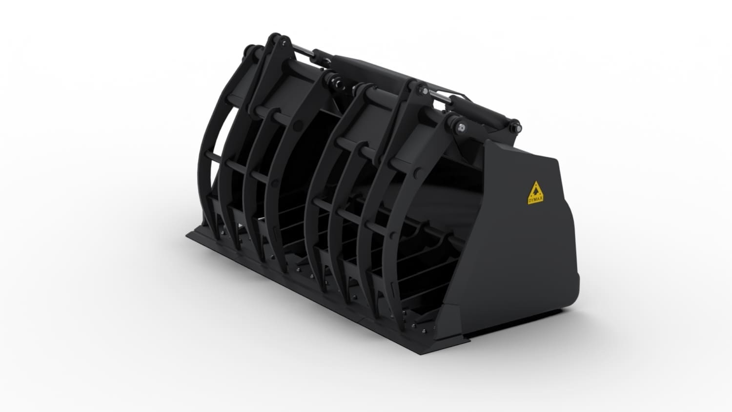 Dymax Skeleton Floor Grapple Bucket for Wheel Loaders