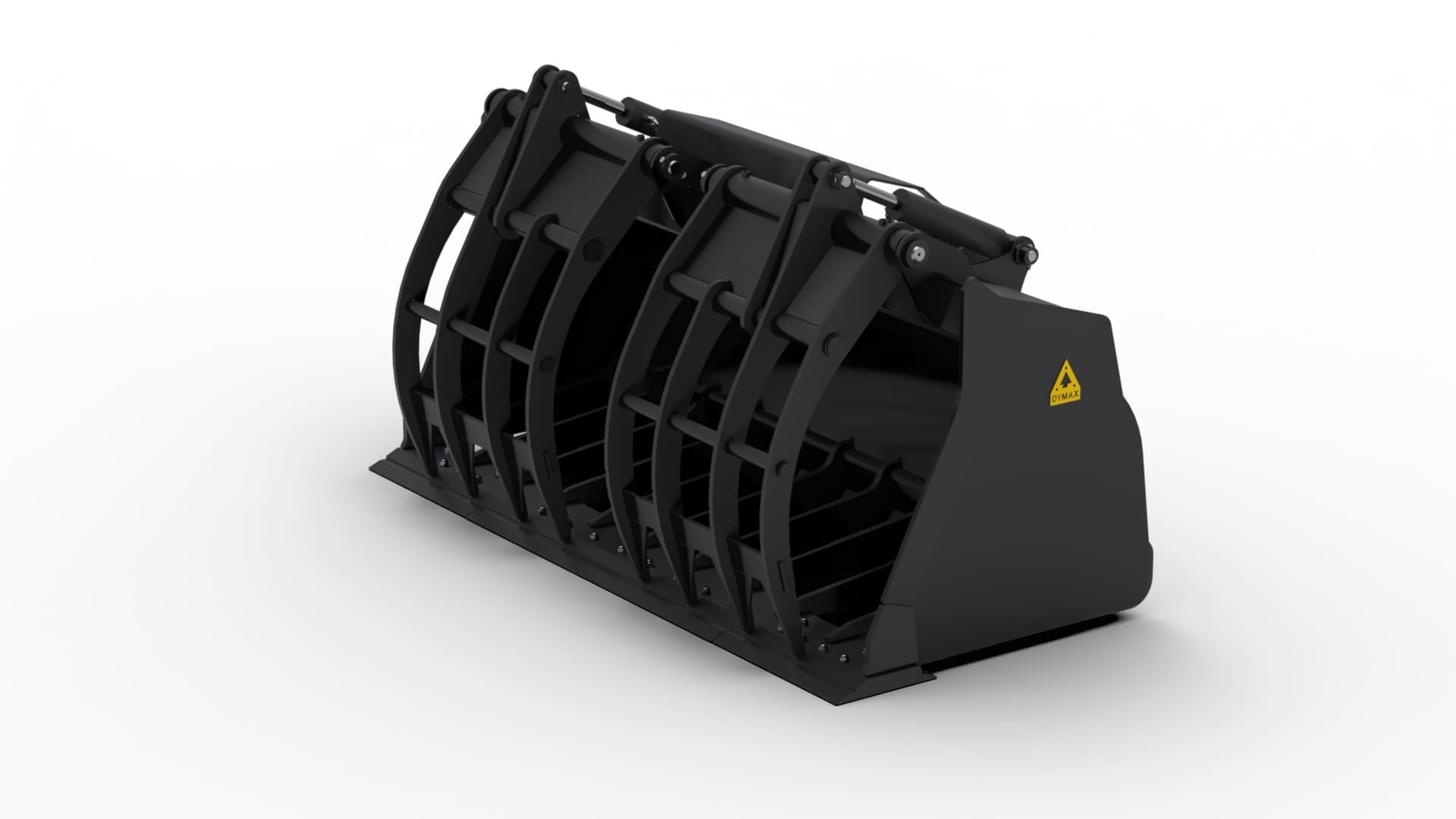 Dymax Skeleton Floor Grapple Bucket for Wheel Loaders