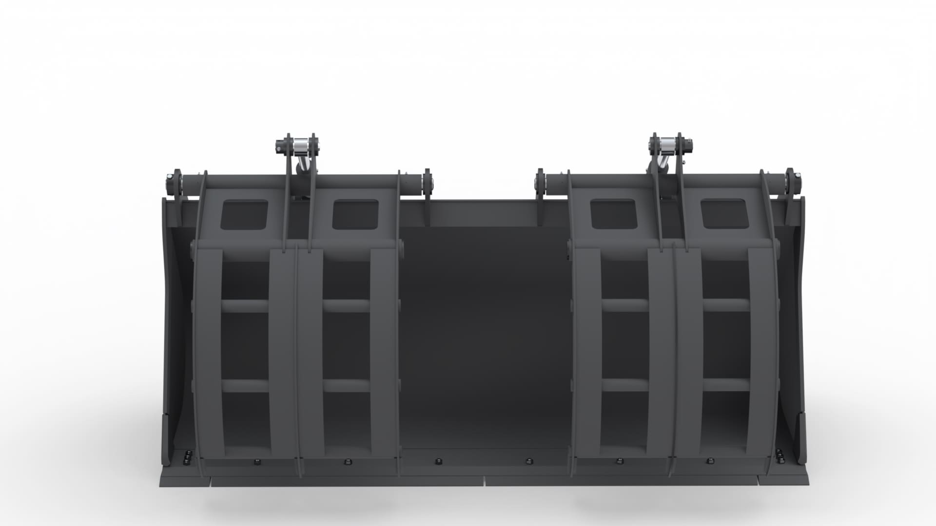 Agriculture Grapple Bucket | Wheel Loader Attachment - Dymax Inc