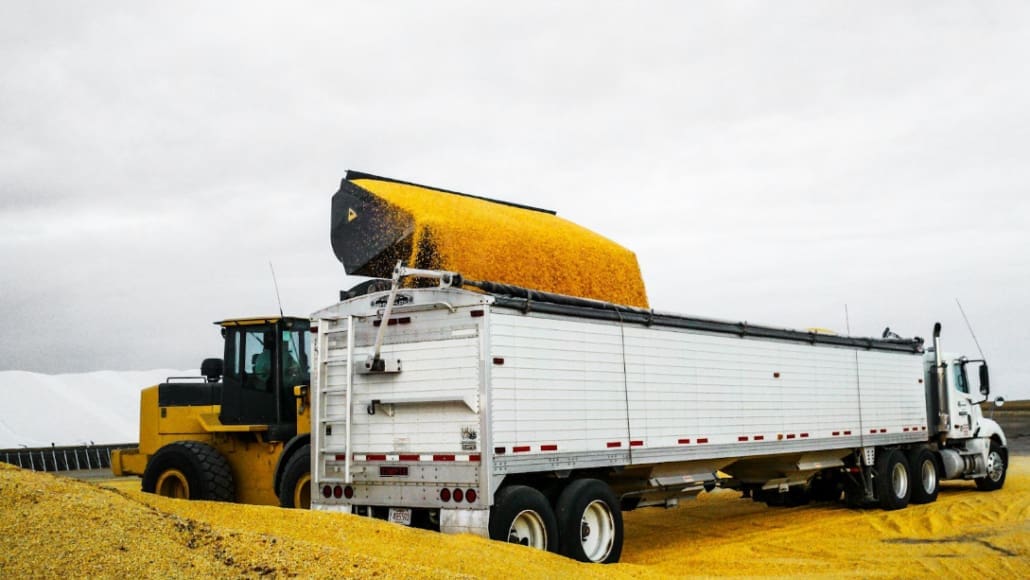 Extra Wide Corn and Grain Bucket for Wheel Loaders | Dymax