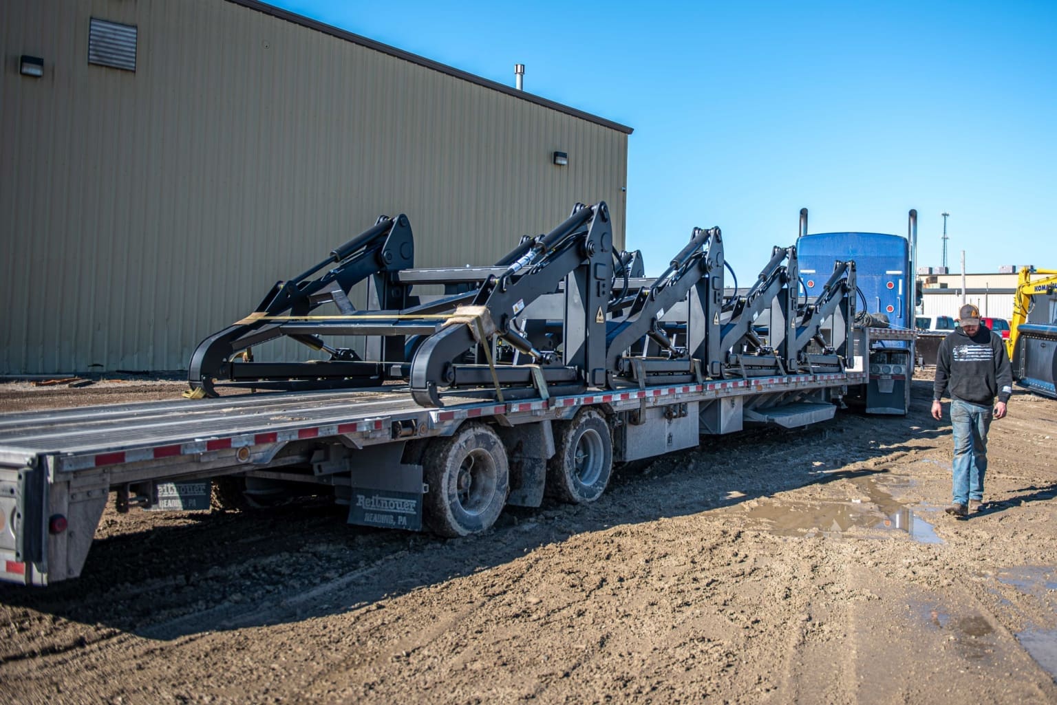 Pipe Fork and Pole Fork with Grapples - Dymax Attachments